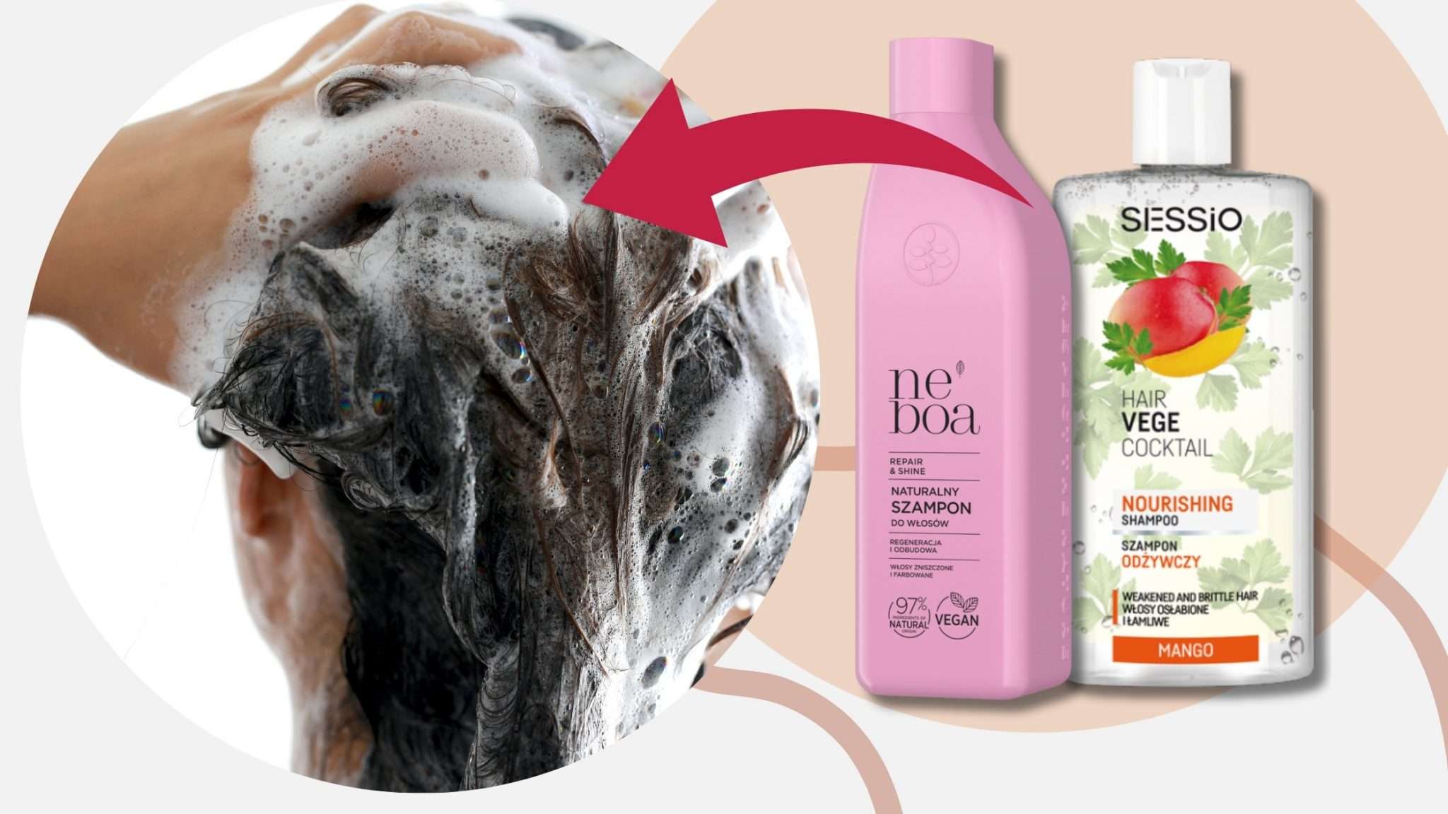 Najlepsze szampony z Rossmanna i Hebe do 30 złotych.